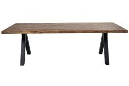 Marina Home Buy Online Shuttering Dining Table,BROWN,WOOD | Marina Home ...