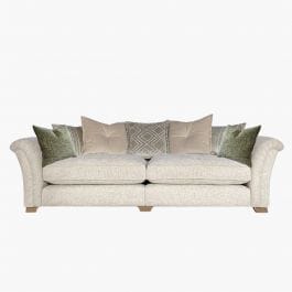 Buy Online Tabitha 4 Seater Sofa,BEIGE,FABRIC | Marina Home Interiors Qatar
