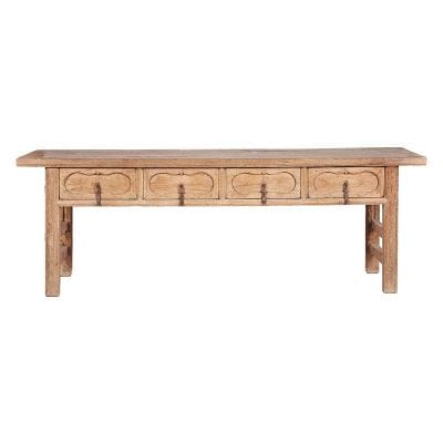 Buy Online Antique Wall Table,BROWN,WOOD | Marina Home Interiors Qatar